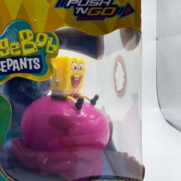 Nickelodeon | Toys | Spongebob Squarepants Jellyfish Racer Push N Go ...